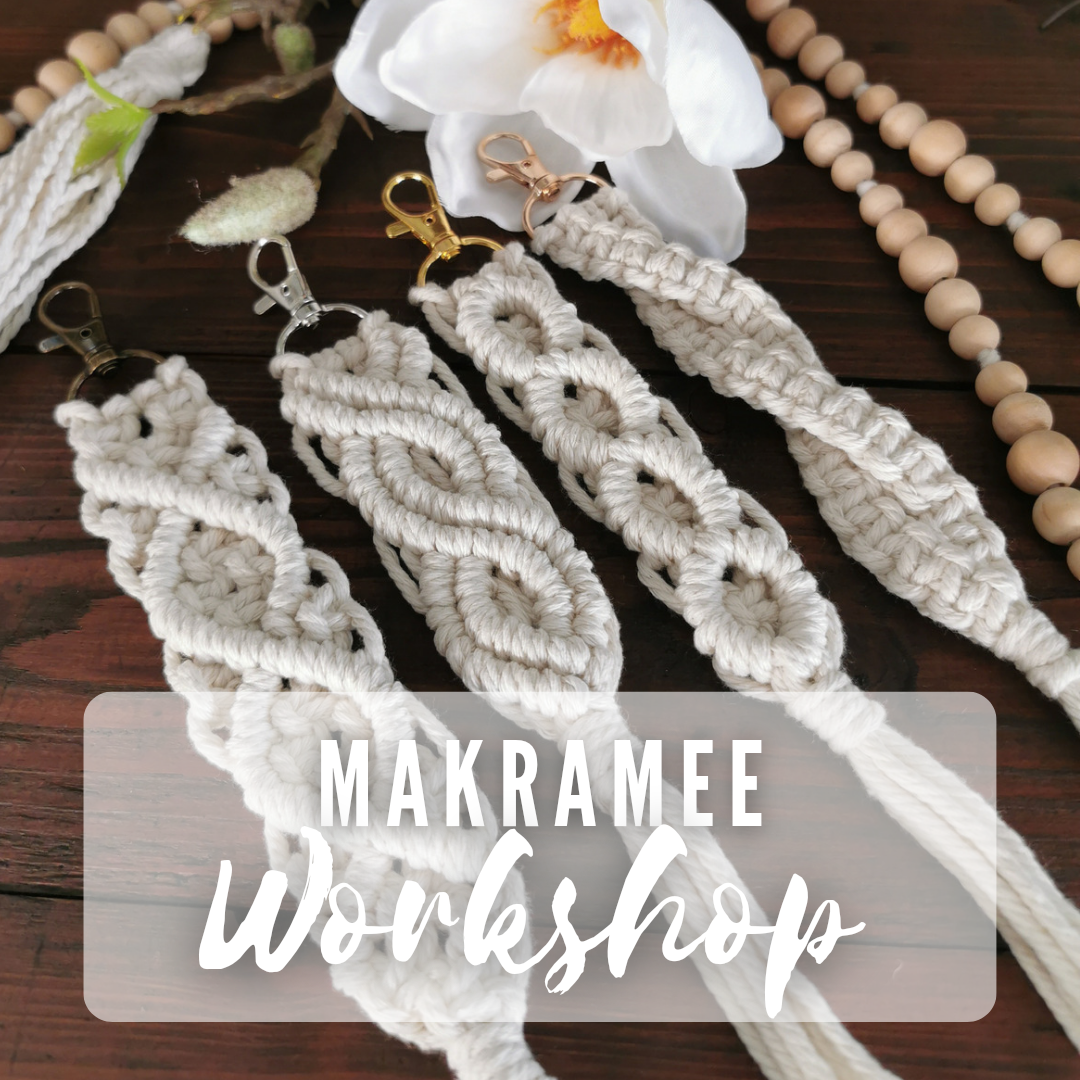 WORKSHOP Makramee Schlüsselanhänger – Herbertle